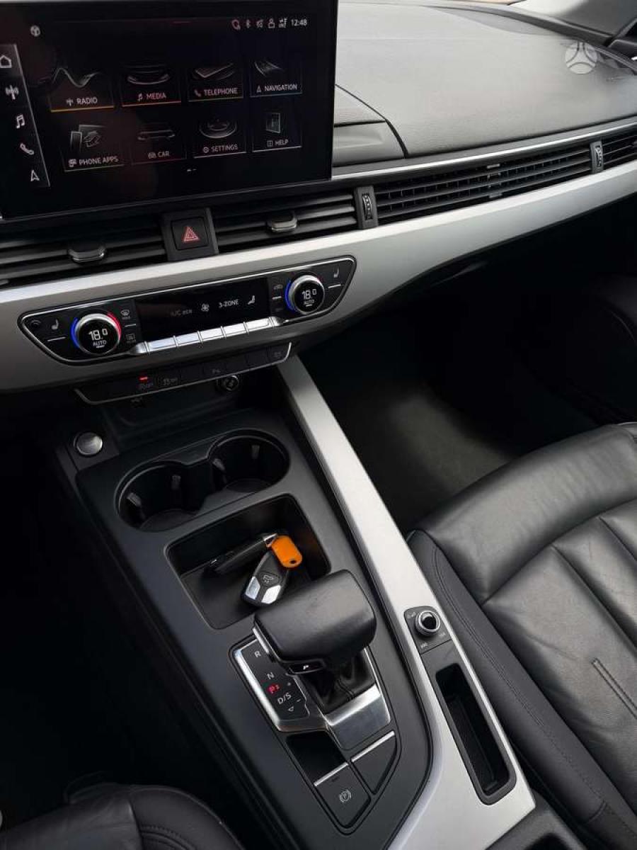 Black Audi A4 2020 in Vilnius, with an engine capacity of 1.98 L and mileage of 89 thousand km for 22000 €, photo 15 on AUTOMOTO.COM.LV