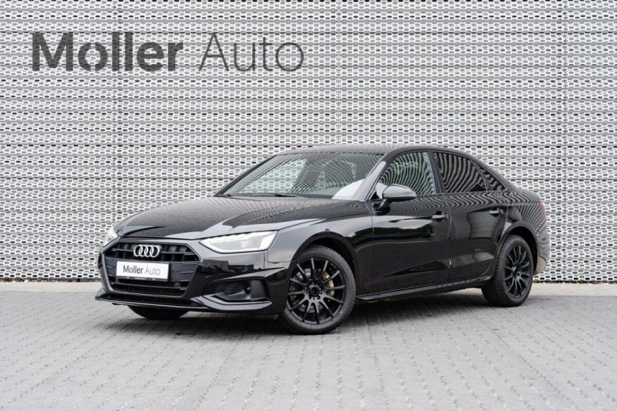 Melns Audi A4 2020 Mārupe, ar dzinēja tilpumu 2.00 L un nobraukumu 151 tūkst. km par 20650 €, foto 1 vietnē AUTOMOTO.COM.LV