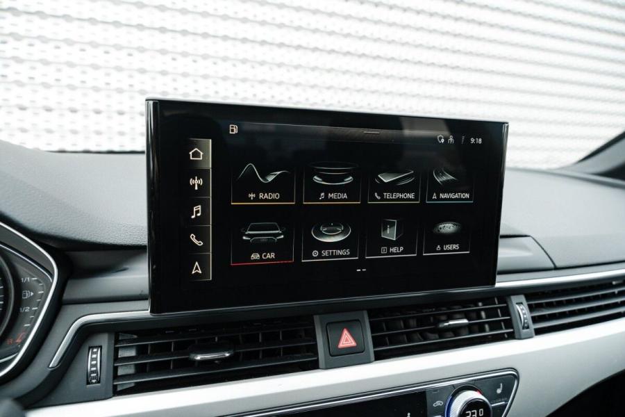 Melns Audi A4 2020 Mārupe, ar dzinēja tilpumu 2.00 L un nobraukumu 151 tūkst. km par 20650 €, foto 16 vietnē AUTOMOTO.COM.LV