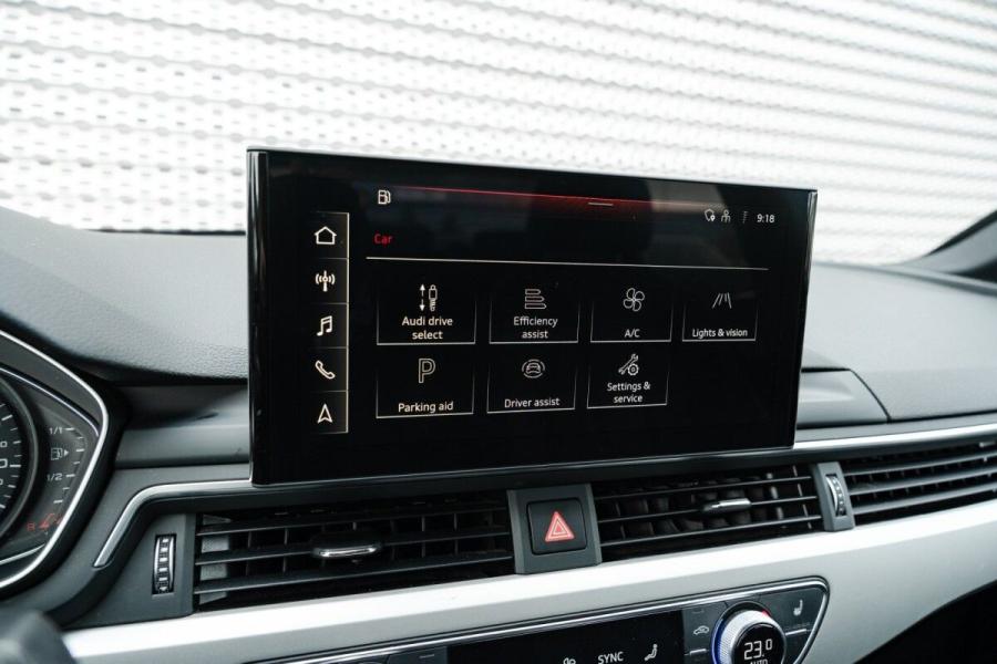 Melns Audi A4 2020 Mārupe, ar dzinēja tilpumu 2.00 L un nobraukumu 151 tūkst. km par 20650 €, foto 17 vietnē AUTOMOTO.COM.LV