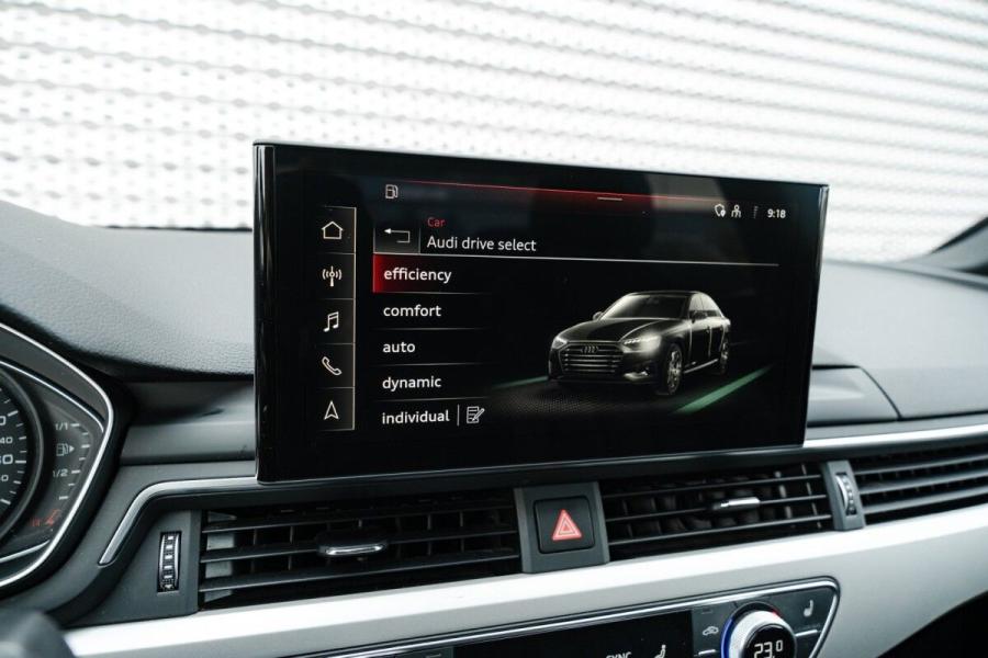 Melns Audi A4 2020 Mārupe, ar dzinēja tilpumu 2.00 L un nobraukumu 151 tūkst. km par 20650 €, foto 18 vietnē AUTOMOTO.COM.LV