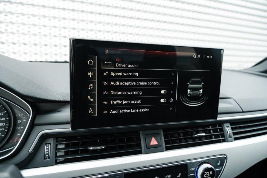 Melns Audi A4 2020 Mārupe, ar dzinēja tilpumu 2.00 L un nobraukumu 151 tūkst. km par 20650 €, foto 19 vietnē AUTOMOTO.COM.LV