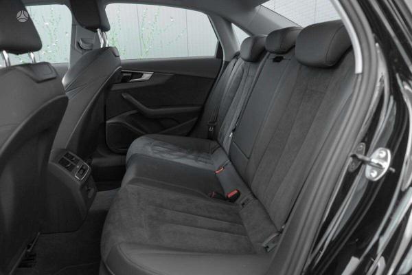 Melns Audi A4 2020 Viļņa, ar dzinēja tilpumu 2.00 L un nobraukumu 54 tūkst. km par 21300 €, foto 9 vietnē AUTOMOTO.COM.LV