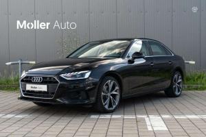 Melns Audi A4 2020 Viļņa, ar dzinēja tilpumu 2.00 L un nobraukumu 54 tūkst. km par 21300 €, foto 1 vietnē AUTOMOTO.COM.LV
