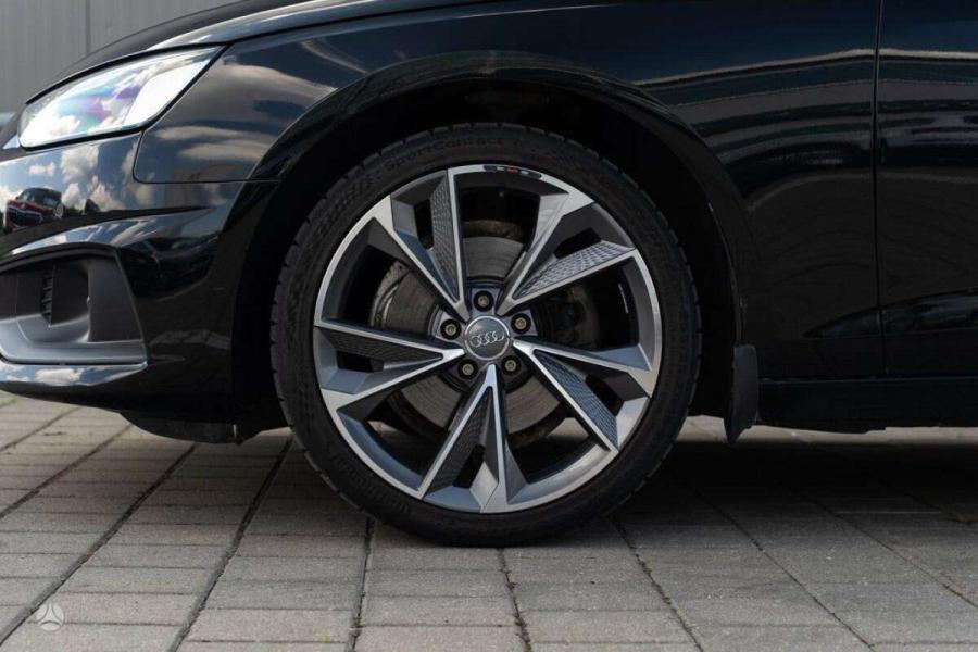 Melns Audi A4 2020 Viļņa, ar dzinēja tilpumu 2.00 L un nobraukumu 54 tūkst. km par 21300 €, foto 5 vietnē AUTOMOTO.COM.LV