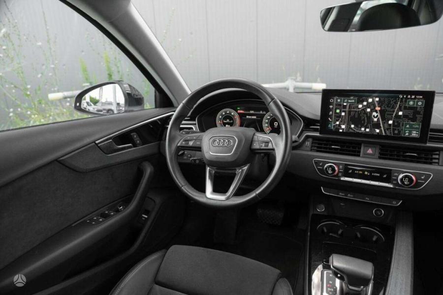 Melns Audi A4 2020 Viļņa, ar dzinēja tilpumu 2.00 L un nobraukumu 54 tūkst. km par 21300 €, foto 19 vietnē AUTOMOTO.COM.LV