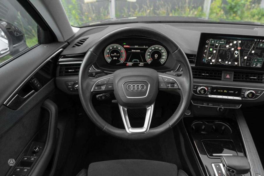 Melns Audi A4 2020 Viļņa, ar dzinēja tilpumu 2.00 L un nobraukumu 54 tūkst. km par 21300 €, foto 20 vietnē AUTOMOTO.COM.LV