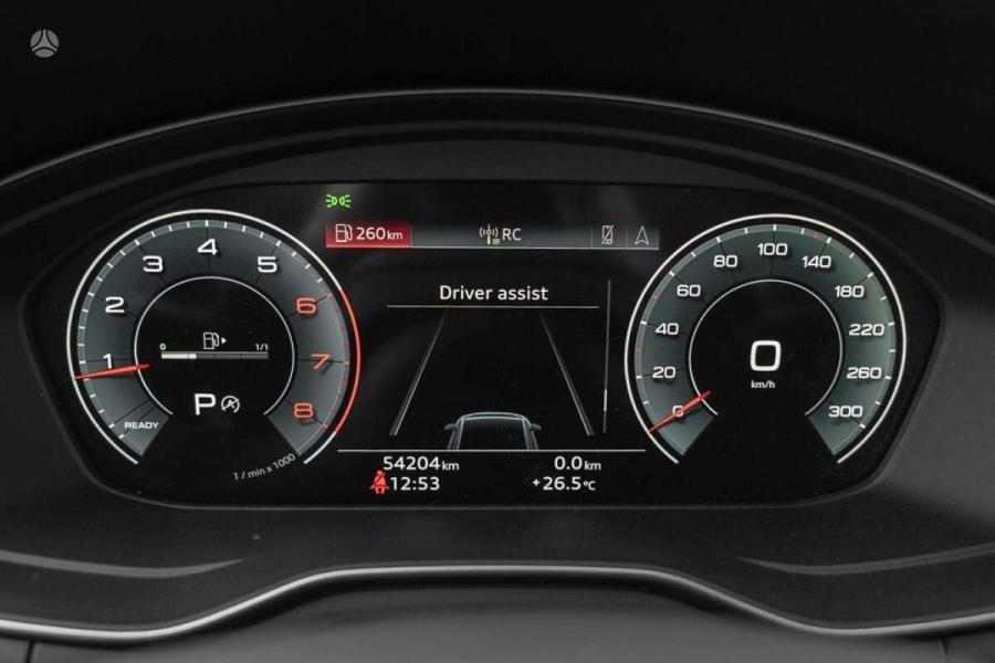 Melns Audi A4 2020 Viļņa, ar dzinēja tilpumu 2.00 L un nobraukumu 54 tūkst. km par 21300 €, foto 22 vietnē AUTOMOTO.COM.LV
