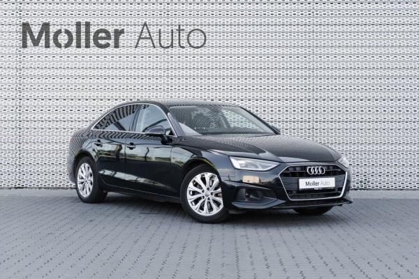 Black Audi A4 2020 in Marupe, with an engine capacity of 2.00 L and mileage of 119 thousand km for 21300 €, photo 2 on AUTOMOTO.COM.LV