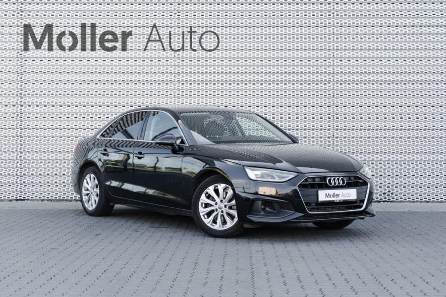 Black Audi A4 2020 in Marupe, with an engine capacity of 2.00 L and mileage of 119 thousand km for 21300 €, photo 3 on AUTOMOTO.COM.LV