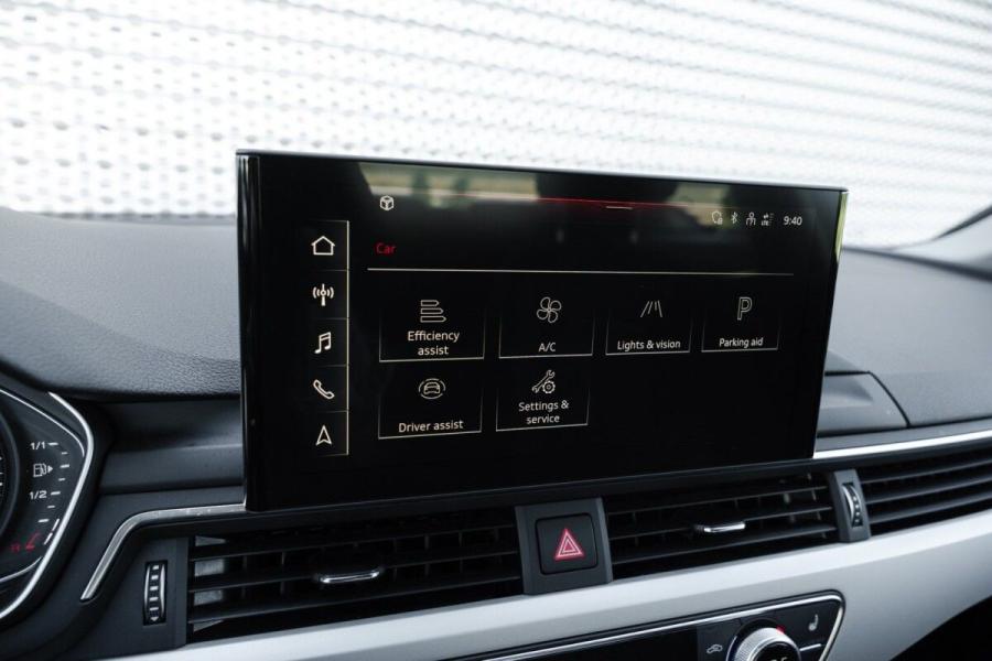 Black Audi A4 2020 in Marupe, with an engine capacity of 2.00 L and mileage of 119 thousand km for 21300 €, photo 15 on AUTOMOTO.COM.LV