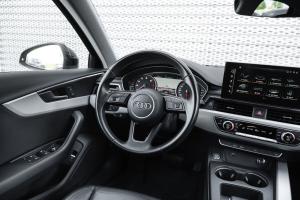 Black Audi A4 2020 in Marupe, with an engine capacity of 2.00 L and mileage of 119 thousand km for 21300 €, photo 19 on AUTOMOTO.COM.LV