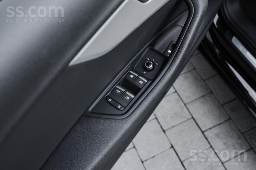 Black Audi A4 2020 in Riga, with an engine capacity of 2.00 L and mileage of 119 thousand km for 19900 €, photo 8 on AUTOMOTO.COM.LV