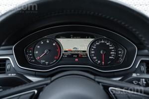 Black Audi A4 2020 in Riga, with an engine capacity of 2.00 L and mileage of 119 thousand km for 19900 €, photo 12 on AUTOMOTO.COM.LV