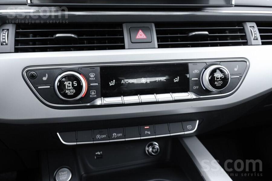 Black Audi A4 2020 in Riga, with an engine capacity of 2.00 L and mileage of 119 thousand km for 19900 €, photo 20 on AUTOMOTO.COM.LV