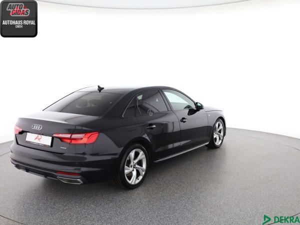 Black Audi A4 2021 in Kaunas, with an engine capacity of 2.00 L and mileage of 98 thousand km for 31093 €, photo 5 on AUTOMOTO.COM.LV