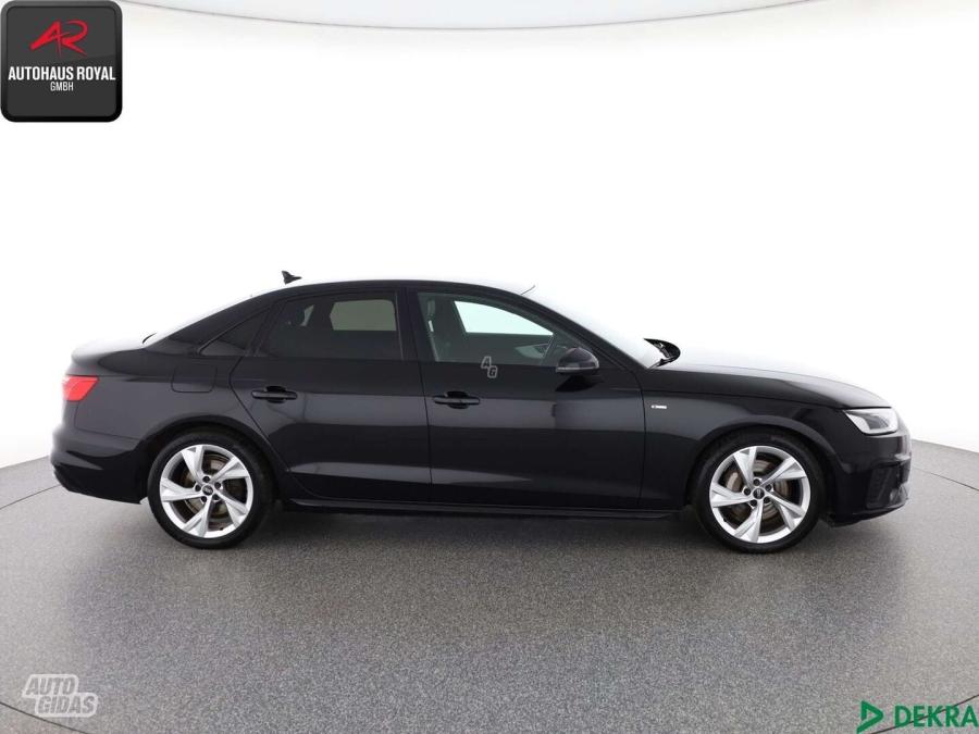 Black Audi A4 2021 in Kaunas, with an engine capacity of 2.00 L and mileage of 98 thousand km for 31093 €, photo 6 on AUTOMOTO.COM.LV