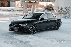 Melns Audi A4 2021 Tartu, ar dzinēja tilpumu 2.00 L un nobraukumu 104 tūkst. km par 24990 €, foto 2 vietnē AUTOMOTO.COM.LV