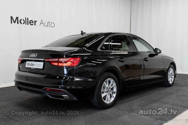Black Audi A4 2021 in Tallinn, with an engine capacity of 2.00 L and mileage of 121 thousand km for 21900 €, photo 4 on AUTOMOTO.COM.LV