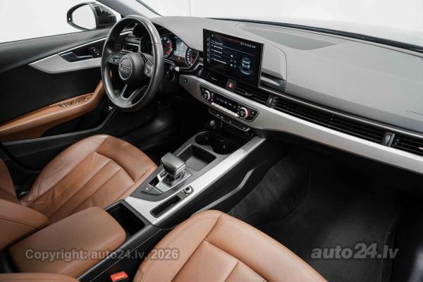 Black Audi A4 2021 in Tallinn, with an engine capacity of 2.00 L and mileage of 121 thousand km for 21900 €, photo 7 on AUTOMOTO.COM.LV