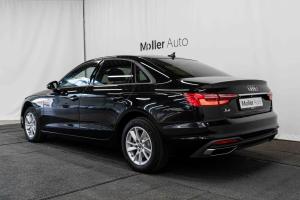 Melns Audi A4 2021 Tallina, ar dzinēja tilpumu 2.00 L un nobraukumu 121 tūkst. km par 21900 €, foto 4 vietnē AUTOMOTO.COM.LV