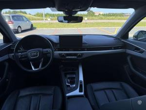 Black Audi A4 2021 in Vilnius, with an engine capacity of 1.97 L and mileage of 257 thousand km for 17250 €, photo 9 on AUTOMOTO.COM.LV