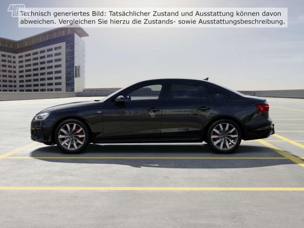 Melns Audi A4 2022 Kauņa, ar dzinēja tilpumu 2.00 L un nobraukumu 74 tūkst. km par 33062 €, foto 4 vietnē AUTOMOTO.COM.LV
