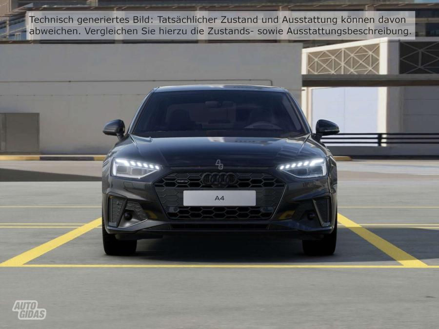 Melns Audi A4 2022 Kauņa, ar dzinēja tilpumu 2.00 L un nobraukumu 74 tūkst. km par 33062 €, foto 6 vietnē AUTOMOTO.COM.LV