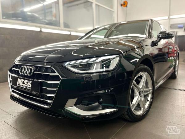 Melns Audi A4 2022 Kauņa, ar dzinēja tilpumu 2.00 L un nobraukumu 35 tūkst. km par 30628 €, foto 1 vietnē AUTOMOTO.COM.LV