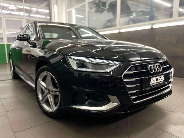 Melns Audi A4 2022 Kauņa, ar dzinēja tilpumu 2.00 L un nobraukumu 35 tūkst. km par 30628 €, foto 4 vietnē AUTOMOTO.COM.LV