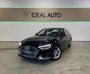 Black Audi A4 2022 in Tallinn, with an engine capacity of 2.00 L and mileage of 105 thousand km for 21990 €, photo  on AUTOMOTO.COM.LV