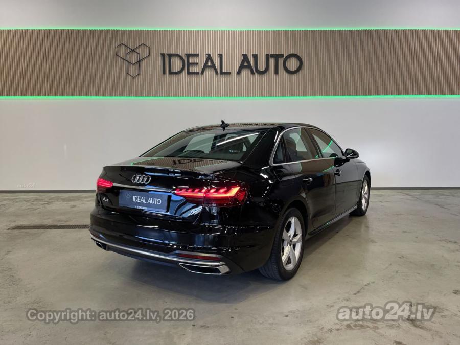 Black Audi A4 2022 in Tallinn, with an engine capacity of 2.00 L and mileage of 105 thousand km for 21990 €, photo 5 on AUTOMOTO.COM.LV