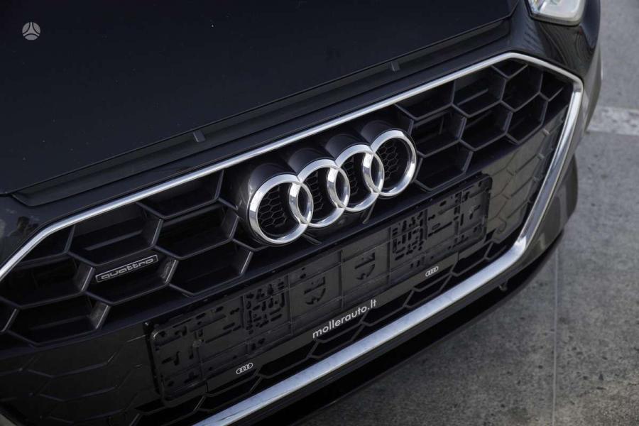 Melns Audi A4 2022 Viļņa, ar dzinēja tilpumu 1.98 L un nobraukumu 61 tūkst. km par 24600 €, foto 8 vietnē AUTOMOTO.COM.LV