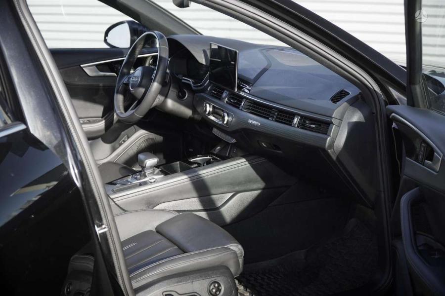 Melns Audi A4 2022 Viļņa, ar dzinēja tilpumu 1.98 L un nobraukumu 61 tūkst. km par 24600 €, foto 23 vietnē AUTOMOTO.COM.LV