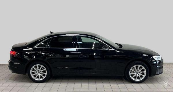 Black Audi A4 2022 in Kaunas, with an engine capacity of 1.98 L and mileage of 121 thousand km for 23800 €, photo 3 on AUTOMOTO.COM.LV