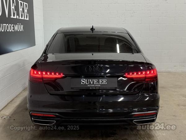 Melns Audi A4 2023 Tallina, ar dzinēja tilpumu 2.00 L un nobraukumu 35 tūkst. km par 28995 €, foto 7 vietnē AUTOMOTO.COM.LV