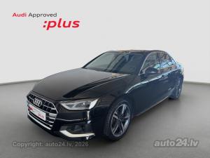Black Audi A4 2023 in Tallinn, with an engine capacity of 2.00 L and mileage of 59 thousand km for 25900 €, photo  on AUTOMOTO.COM.LV