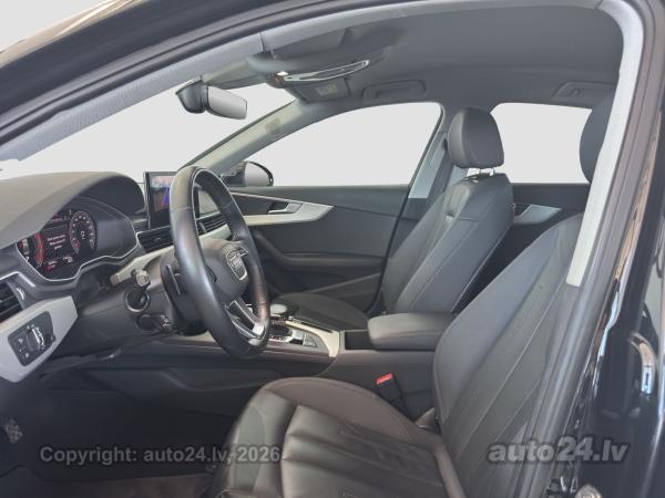 Black Audi A4 2023 in Tallinn, with an engine capacity of 2.00 L and mileage of 59 thousand km for 25900 €, photo 6 on AUTOMOTO.COM.LV