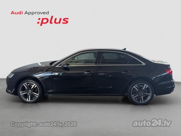 Melns Audi A4 2023 Tallina, ar dzinēja tilpumu 2.00 L un nobraukumu 66 tūkst. km par 25900 €, foto 2 vietnē AUTOMOTO.COM.LV