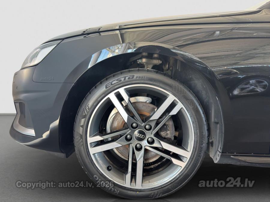Black Audi A4 2023 in Tallinn, with an engine capacity of 2.00 L and mileage of 66 thousand km for 25900 €, photo 11 on AUTOMOTO.COM.LV