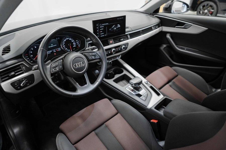 Black Audi A4 2023 in Tallinn, with an engine capacity of 2.00 L and mileage of 133 thousand km for 23900 €, photo 9 on AUTOMOTO.COM.LV