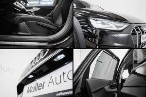 Black Audi A4 2023 in Tallinn, with an engine capacity of 2.00 L and mileage of 133 thousand km for 23900 €, photo 13 on AUTOMOTO.COM.LV