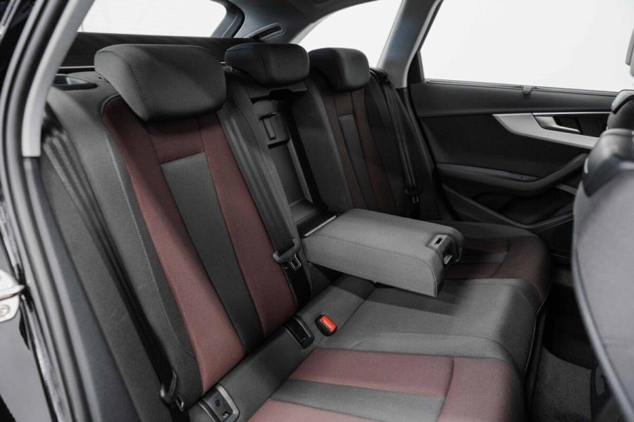 Black Audi A4 2023 in Tallinn, with an engine capacity of 2.00 L and mileage of 133 thousand km for 23900 €, photo 14 on AUTOMOTO.COM.LV