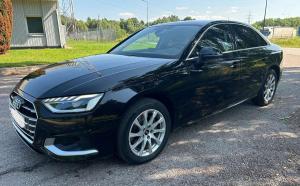 Black Audi A4 2023 in Taurage, with an engine capacity of 1.97 L and mileage of 228 thousand km for 15900 €, photo 6 on AUTOMOTO.COM.LV