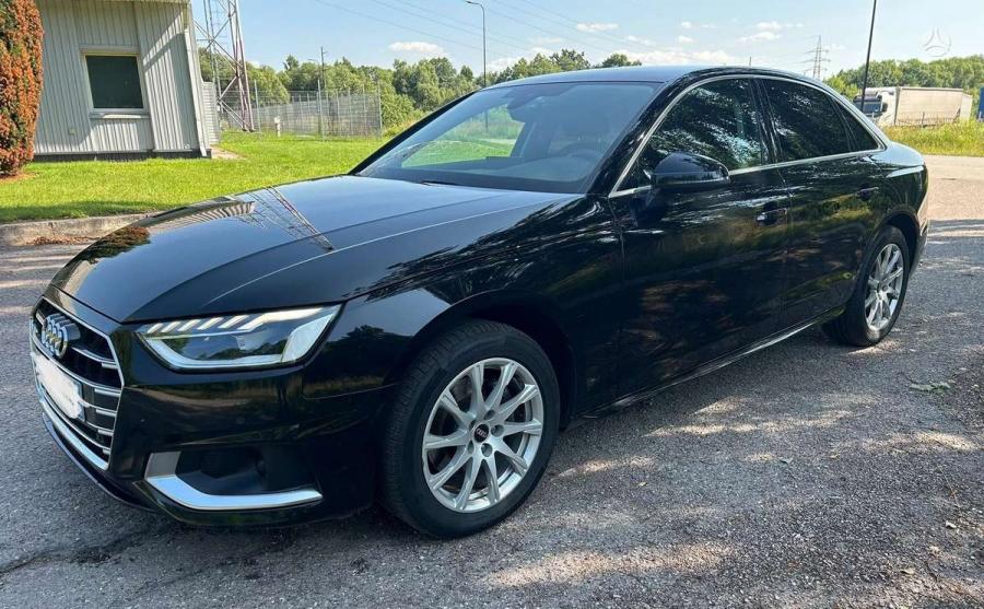 Black Audi A4 2023 in Taurage, with an engine capacity of 1.97 L and mileage of 228 thousand km for 15900 €, photo 6 on AUTOMOTO.COM.LV