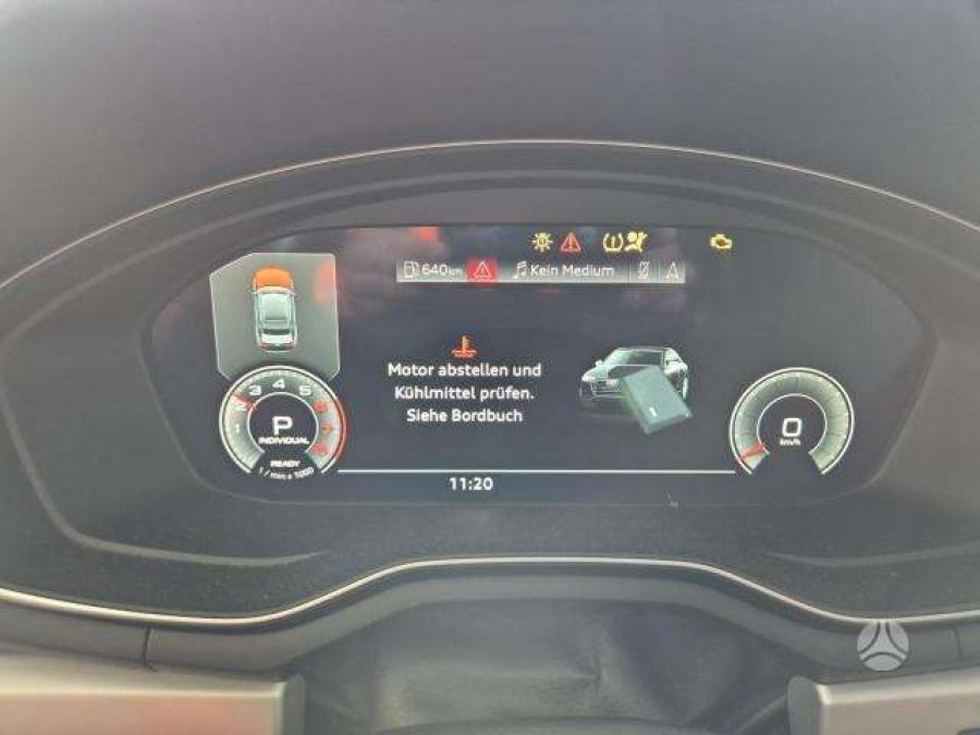 Black Audi A4 2023 in Vilnius, with an engine capacity of 2.00 L and mileage of 60 thousand km for 9500 €, photo 8 on AUTOMOTO.COM.LV