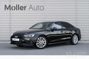 Melns Audi A4 2024 Rīga, ar dzinēja tilpumu 2.00 L un nobraukumu 11 tūkst. km par 37900 €, foto 1 vietnē AUTOMOTO.COM.LV