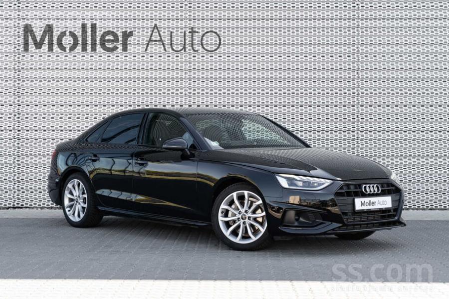 Melns Audi A4 2024 Rīga, ar dzinēja tilpumu 2.00 L un nobraukumu 11 tūkst. km par 37900 €, foto 2 vietnē AUTOMOTO.COM.LV