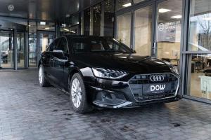 Melns Audi A4 2024 Viļņa, ar dzinēja tilpumu 1.98 L un nobraukumu 32 tūkst. km par 31500 €, foto  vietnē AUTOMOTO.COM.LV