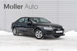 Melns Audi A4 2024 Mārupe, ar dzinēja tilpumu 2.00 L un nobraukumu 14 tūkst. km par 32900 €, foto 2 vietnē AUTOMOTO.COM.LV